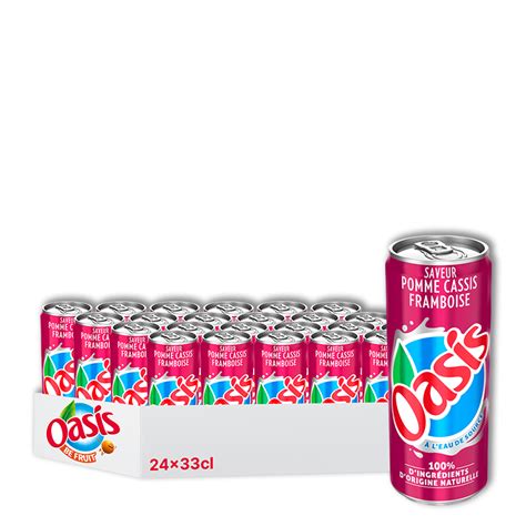 La Boisson Oasis Pomme Cassis Framboise 33cl Est Disponible Idf
