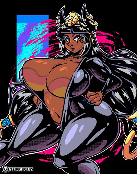 Rule 34 Alternate Version Available Big Breasts Black Hair Blunt Bangs Breasts Catsuit