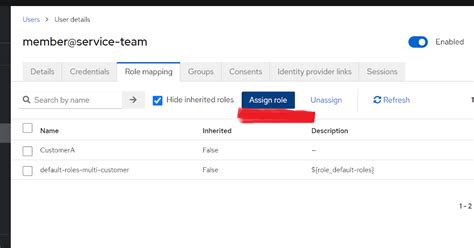 keycloak setting uma error account is not fully set up