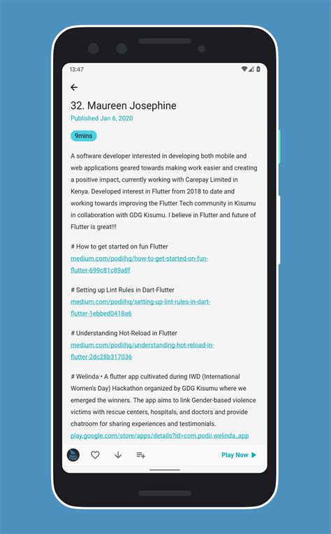 A Podcast Player Developed With Flutter