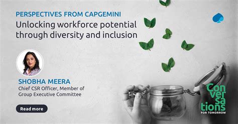 Perspectives From Capgemini Unlocking A Workforce Potential Through Diversity And Inclusion