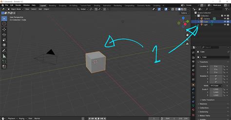 blender how to enter edit mode