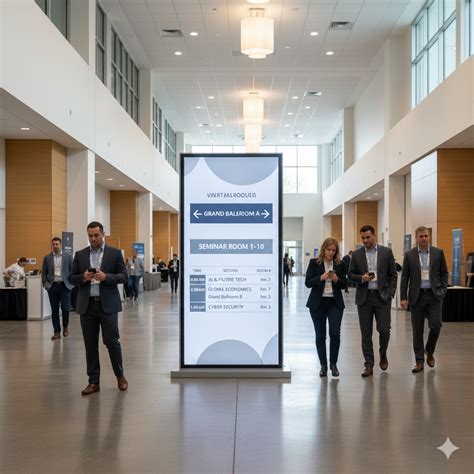 How Av Wayfinding Improves Attendee Flow At Large Conferences