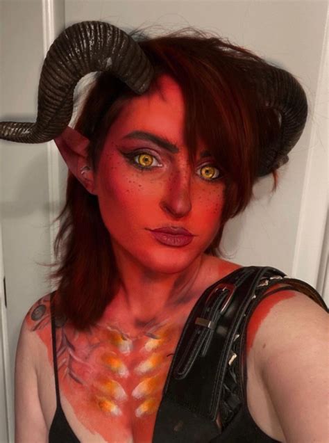First Karlach Makeup Testedit Baldurs Gate 3 Album On Imgur