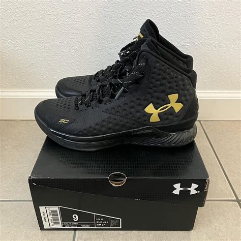Under Armour Curry 1 Gold Banner First Copy Shoes