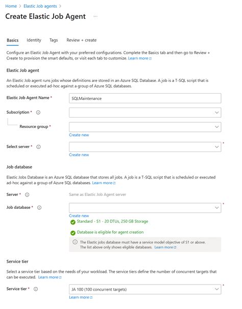 Automate Sql Maintenance In Azure Sql Databases With Elastic Jobs Sql