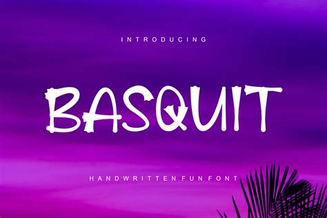 Basquit Font By Kalingga Albert · Creative Fabrica