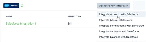 Configuring Salesforce Entity Data Sync Integrations M3ter Documentation