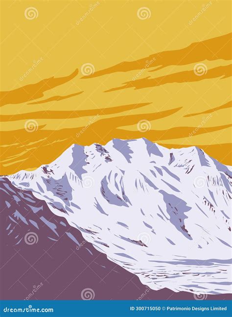 Map Of Wrangell In Alaska Vector Illustration