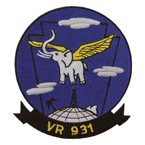 Navy Fleet Logistics Support Squadron Patch Vr 931 Flying Tigers Surplus