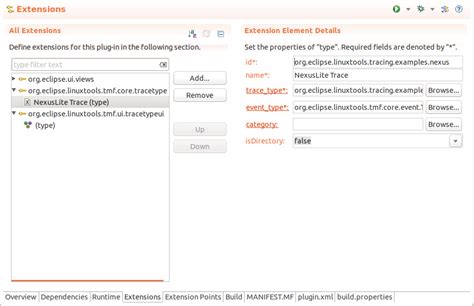 Linux Tools Project TMF User Guide Eclipsepedia