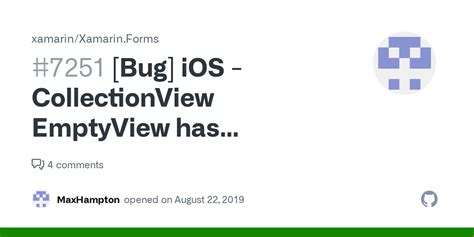 Bug Ios Collectionview Emptyview Has Incorrect Bounds Height
