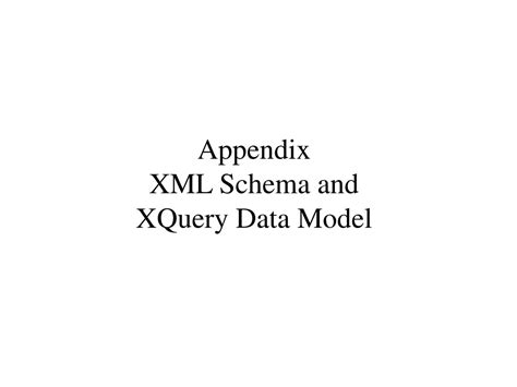 ppt introduction to xquery powerpoint presentation free download
