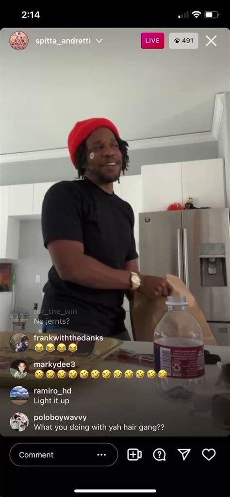 Viral Clip Of Spitta Misplacing His Joint 😂 Spittaandretti