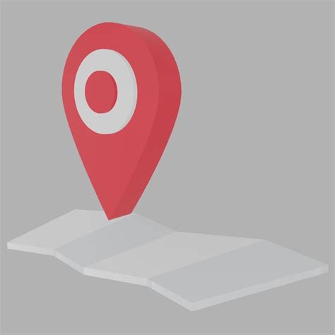 Premium Photo Map Pin