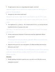 PSYC 210 Assignment 5 Docx Thought Question Why Are We Using Independent Samples T Tests Here