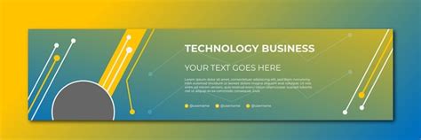 Premium Vector Linkedin Cover Banner Template