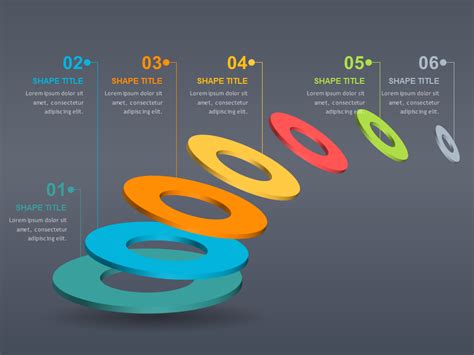 ring distance array powerpoint templates powerpoint free