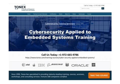 Pdf Cybersecurity Applied To Embedded Systems Training 2019