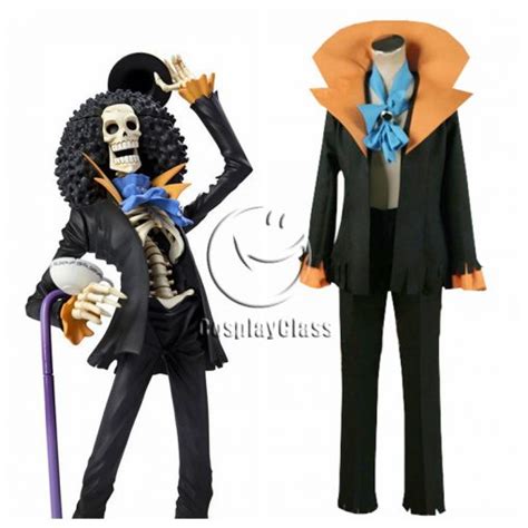 One Piece Cosplay Dress Up As Brook With This Burukku Costume