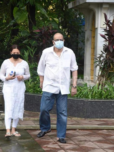 Photos Ananya Panday Chunky Panday Bhavana Panday Arrive For