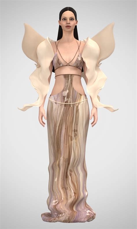 元宇宙虚拟服装 3d数字服装设计 客单定制 Ravenna苏苏 站酷zcool