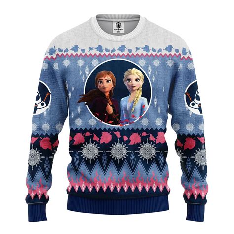 Frozen Elsa Anna Christmas Sweater Amazing T Idea Thanksgiving T