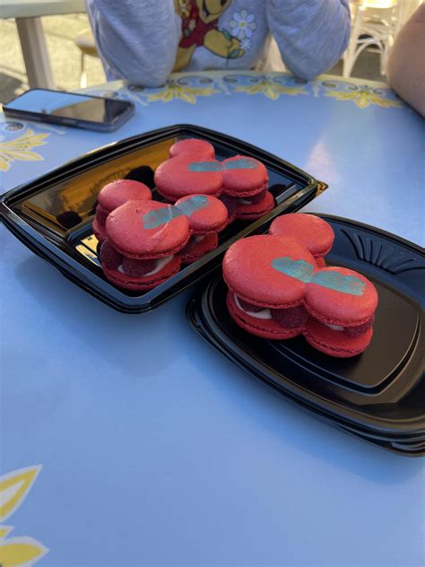 Raspberry Macaroons Are Sold Out By Noon When In Stock Warned Disneyland Employee I Can See