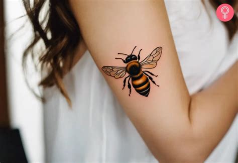 8 Beautiful Honey Bee Tattoo Ideas With Meanings