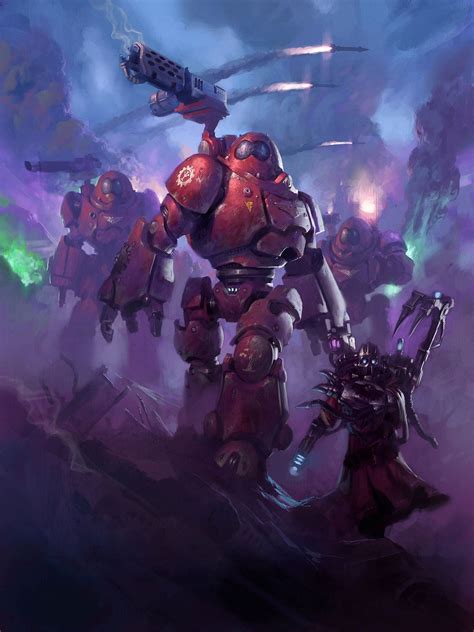 Kastelan Robots Art By Tyler Jacobson 40k Gallery