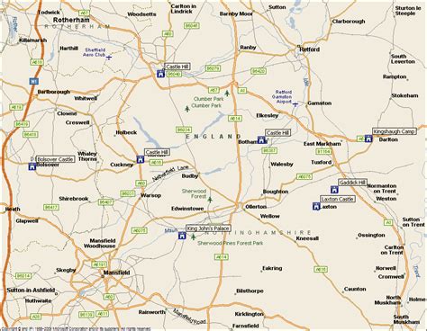 Bolsover Castle Castle Hill Bothamsall Cuckney Worksop Gaddick Hill