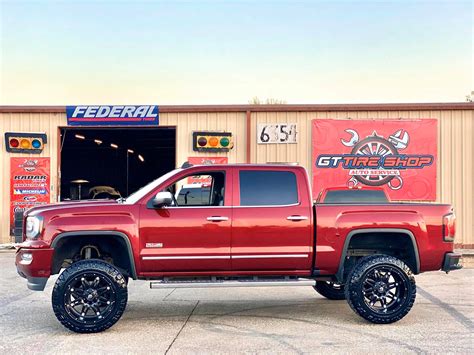 Lifted Red Gmc Trucks