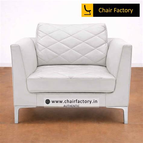 Hertig Contemporary Genuine Italian Leather Arm Chairs For Offices And