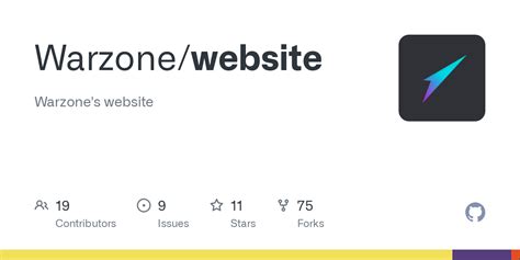Github Warzonewebsite Warzones Website