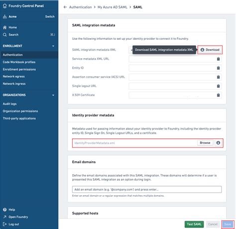 Configure Palantir Foundry For Single Sign On With Microsoft Entra Id Microsoft Entra Id