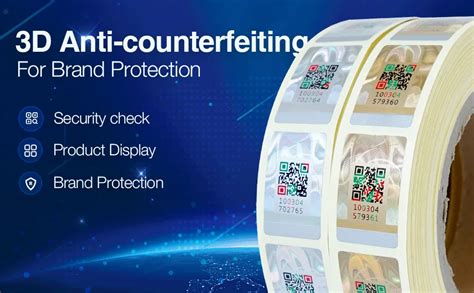 Qr Code Stickerstamper Evident Sticker Roll Security Tags Anti Counterfeiting Labels Scratch