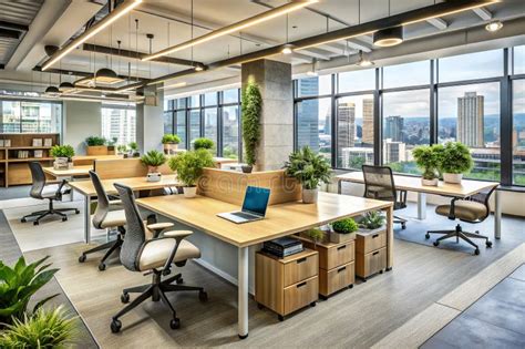 Flexible Office Design Adaptable Workspaces Modular Furniture For Modern Productivity Stock