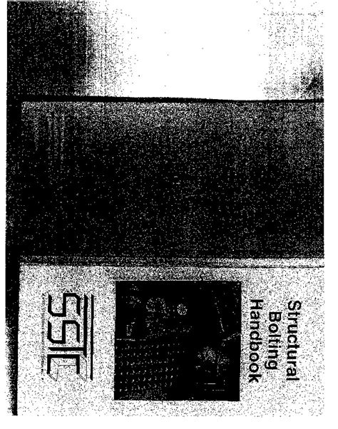 Structural Bolting Sstc Pdfcoffeecom