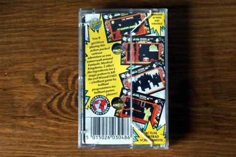 Dizzy The Ultimate Cartoon Adventure Amstrad 464 664 6128 Code Masters Cassette Game 1987
