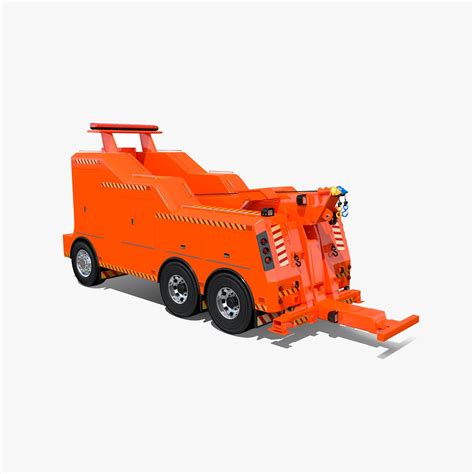 견인 트럭 바디 3d 모델 89 3ds Fbx Max Free3d