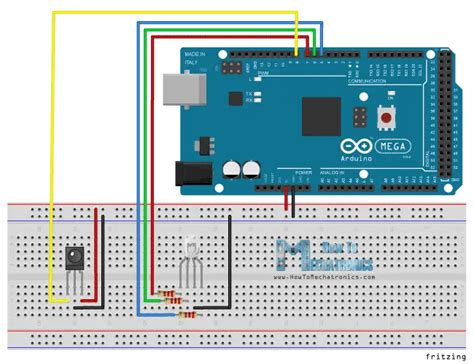 Control Fan And Light Using Tv Remote Circuit Diagram