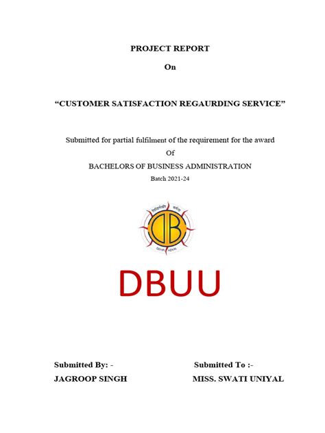 Sip Report Pdf Business Art