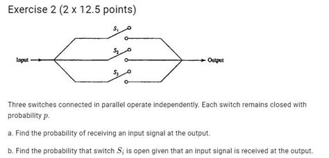 Solved Exercise 2 2 X 12 5 Points S Input Output Sz O Chegg Com