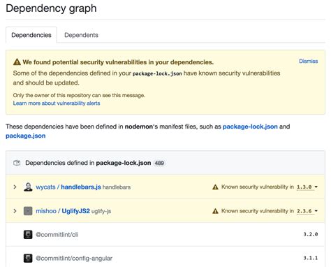 Learn More About Vulnerability Alerts