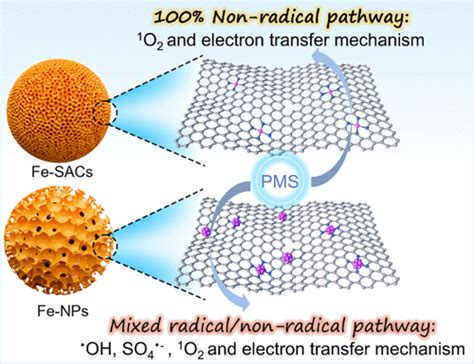 Mesoporous Atomically Dispersed Fe Catalysts With Enhanced Nonradical Pathways In Fenton Like