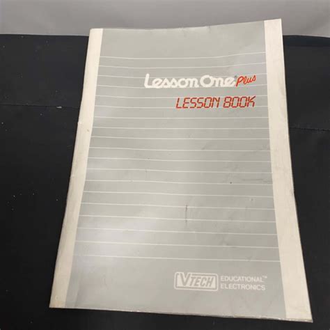 Vintage Lesson One Plus Vtech