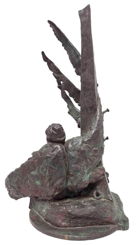 Frank Williams Devotions Angel 2000 Cast Bronze Nude Angel