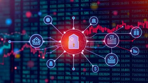 Cyber Security And Data Protection Concept 3d Rendering Toned Image Stock Illustration