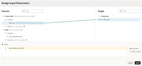 how to upload a file in vbcs using file picker
