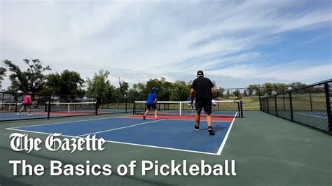 The Basics Of Pickleball Youtube